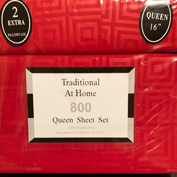 Traditional At Home | Bedding | Traditional At Home 6pc Queen Sheet Set ...